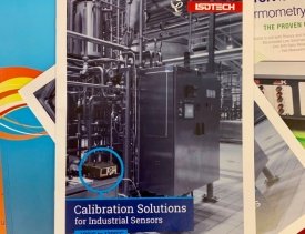 New brochure: Calibration solutions for industrial sensors - Isotech